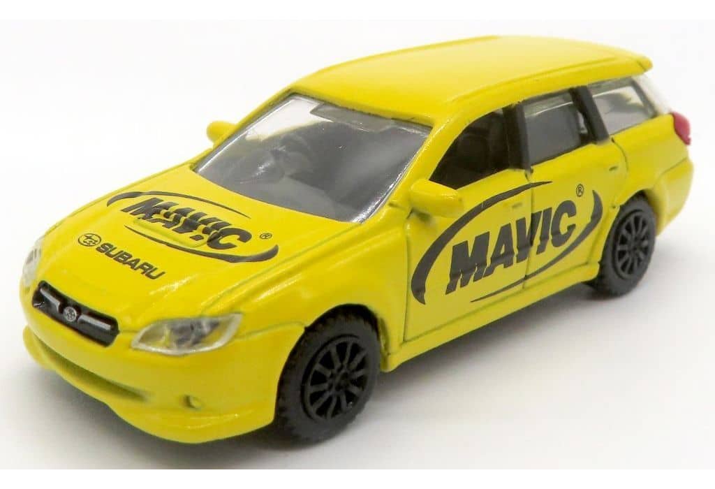 駿河屋 - 1/72 Subaru レガシィワゴン Mavic ニュートラルカー(イエロー) 「カプセルエムテックシリーズ VOL.13 ...
