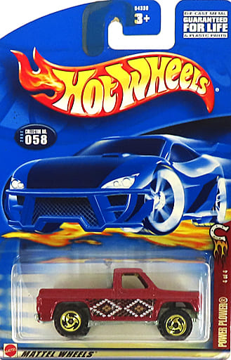 1/64 POWER PLOWER (Red) "Hot Wheels Wild Frontier Series" [54336-0910 ...