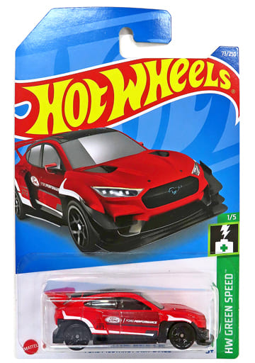 Minicar 1/64 FORD MUSTANG MACH-E 1400 (Red x Black x White) "Hot Wheels ...