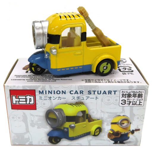 Mini-On Car Stuart (Yellow x Blue)' Tomica / Minions' limited to ...