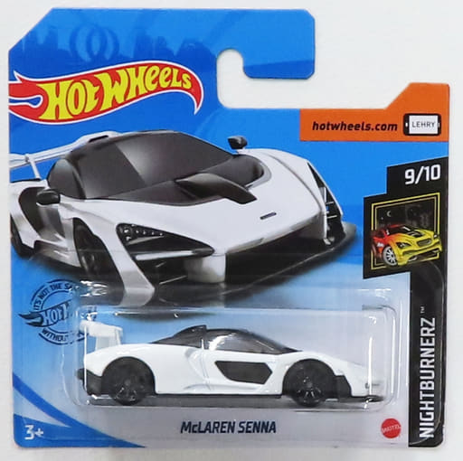 Minicar 1/64 McLEN SENNA (White x Black) "Hot Wheels NIGHTBURNERZ ...