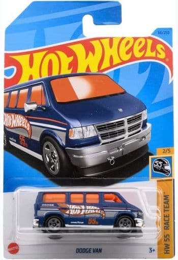 Minicar 1/64 Dodge Van "Hot Wheels Race Team" [HNJ83] | Toy Hobby ...