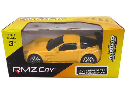Minicar 1/64 CHEVROLET CORVETTE C6-R (yellow) "RMZ City COLLECTION ...