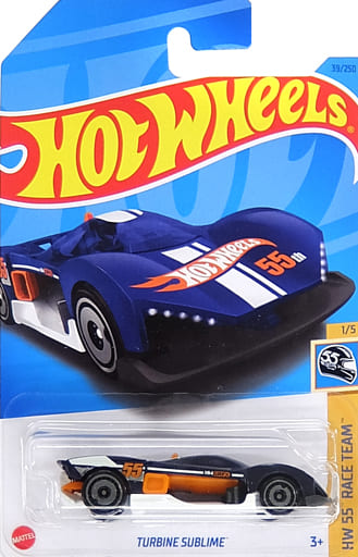 1/64 TURBINE SUBLIME #55 (Navy x White x Orange) "Hot Wheels HW55 RACE ...
