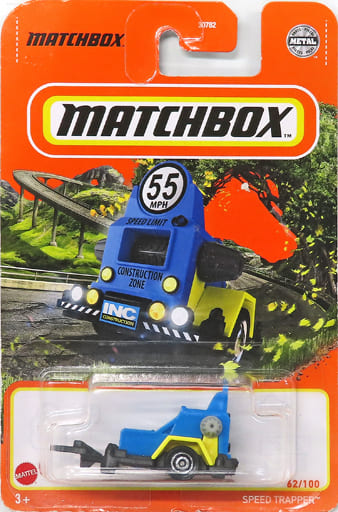 Minicar 1/64 SPEED TRAPPER (Blue x Yellow) "MATCHBOX" [GVX72] | Toy ...