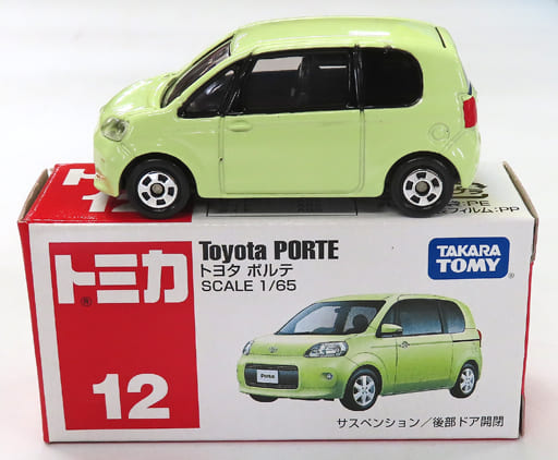 Minicar 1/65 Toyota Porte (light green / red box / made in Vietnam ...
