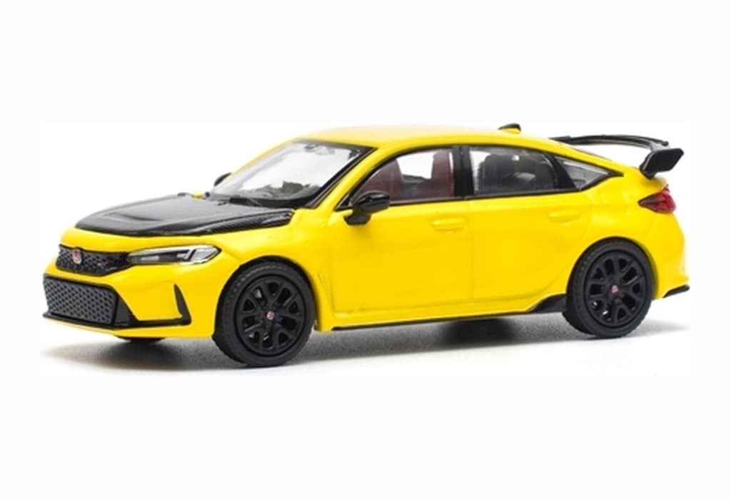 駿河屋 - 1/64 HONDA CIVIC FL5 TYPE-R(サンライトイエロー) [PR640062]（モデルカー）