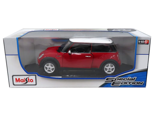 Minicar [Damaged Item] 1/18 MINI COO (Red x White) Special Edition ...