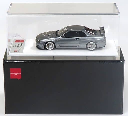 [Box damaged] 1/43 NISSAN SKYLINE GT-R BNR34V-spec II 2000 BBS LM Ver ...