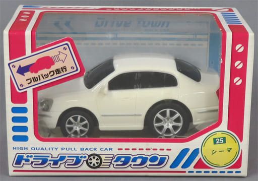 Minicar [Damaged Item] Seamer (White) "Drive Town No. 25" pull back car ...