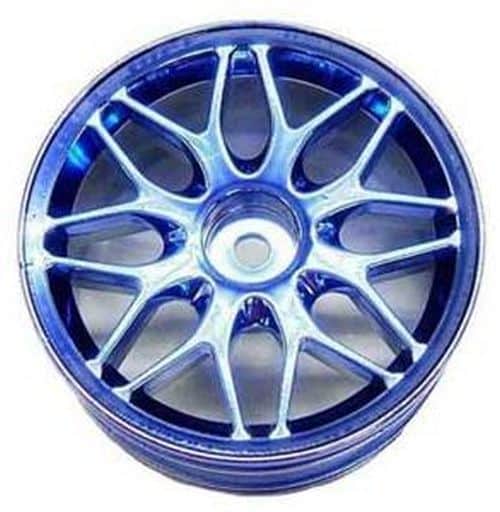 Mesh Plated Wheel (Blue) for Touring Car and Drift Car 26 mm Width ...