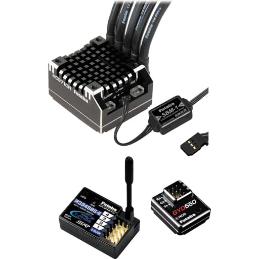 Radio control RGM Set with GYD550 (R334SBS-E + GYD550 + MC971CR) | Toy Hobby | Suruga-ya.com