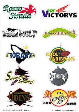 Sticker (Character Vector) WGP Team Enbu Rem Sticker 10-Type Set ...