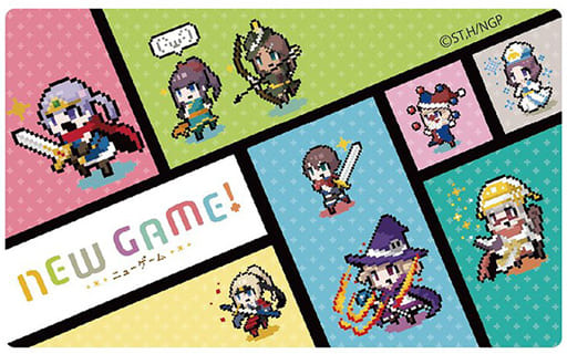 B. Set (dot) IC card sticker "NEW GAME!" | Goods / Accessories | Suruga ...