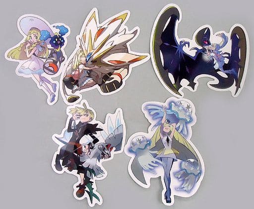Sticker (Character Vector) A. Lillie & Gladion & Lusamine Sticker 5 ...