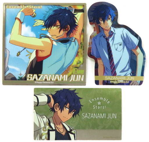 Jun Sazanami Metal Sticker Set (3-Pack) "Ensemble Stars!" | Goods ...