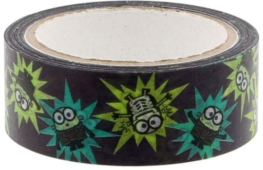Black Minion Monsters masking tape "Kaitogu Rus' Leeds Minions" | Goods ...