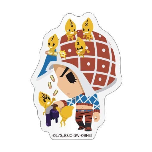 Sticker (Character Vector) Guido Mista JoJo's Pita Pata Pop Character ...