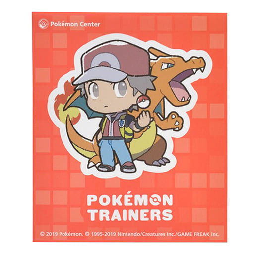 Red & Charizard Sticker Pokemon Trainers 「 Pocket Monsters 」 Pokemon ...