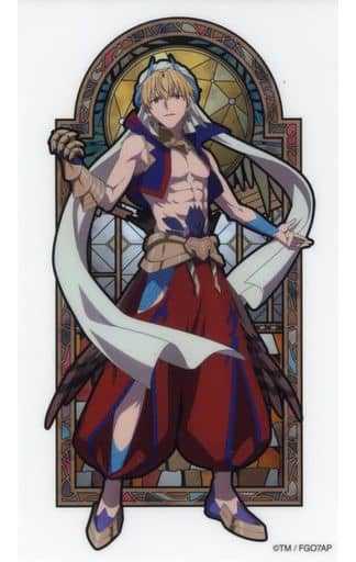 Sticker (Character Vector) Caster / Gilgamesh Clear Sticker - 「 Fate ...