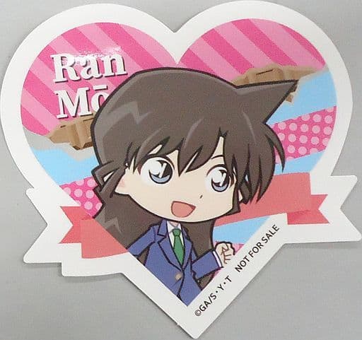 Ran Mori Original Heart-Shaped Sticker - "Detective Conan Valentine ...