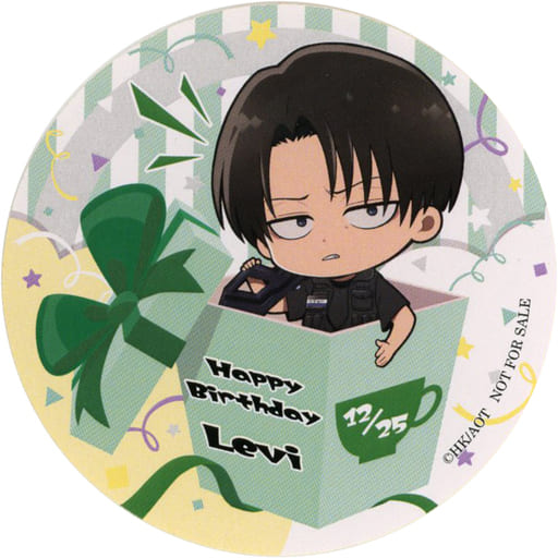 Levi Ackerman Birthday Sticker - "Attack on Titan in JOYPOLIS -Season3 ...