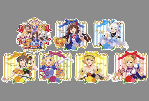 Sticker sticker Set of 7 Kinds 「 virtual YouTuber hololive ×JOYPOLIS ...