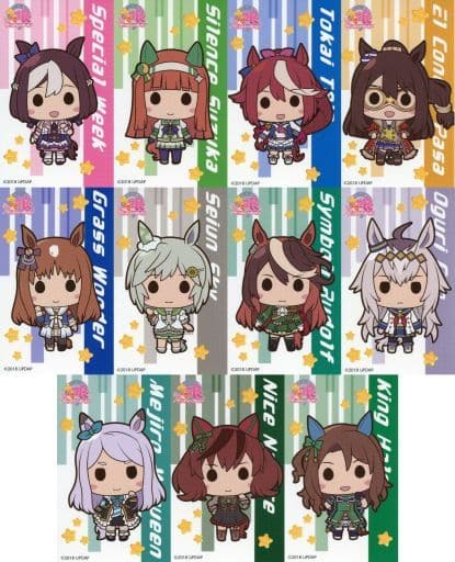 Set of 11 Kinds, Original Sticker 「 Uma Musume Pretty Derby Character ...