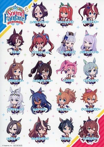 Sticker sticker Collection Sticker 「 Uma Musume Pretty Derby 2 nd EVENT ...