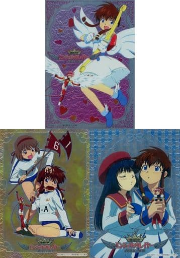 Battle Doll ANGELIC LAYER Etching Post Seal 3-Pack Set "New Century ...