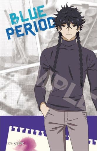 Sticker sticker Yu Hashida "Blue Period Satin Sticker 01. First edition ...