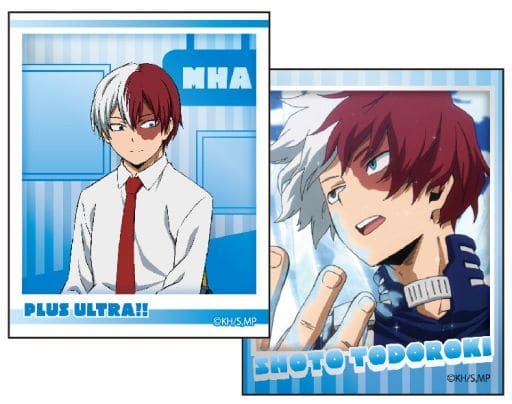 10. Shoto Todoroki (Station Illustration & Scene photograph B) "MY HERO ...