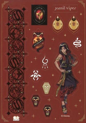 Sticker sticker Jamil・Viper "Disney: Twisted-Wonderland Sticker" 7 ...