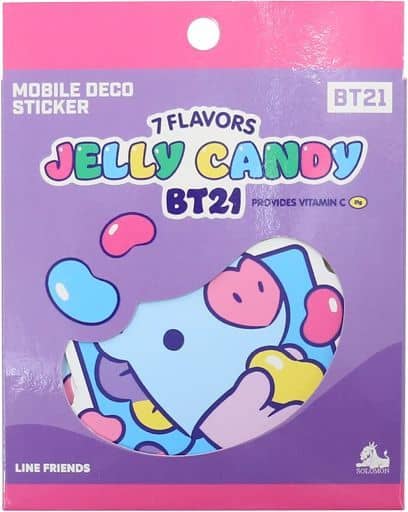 MANG (J-Hope) 2021 Mobile Deco Sticker (JELLY CANDY) "BT21" | Goods ...