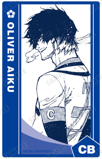 Oliver / Aiku Card Sticker "Blue Lock" | Goods / Accessories | Suruga ...