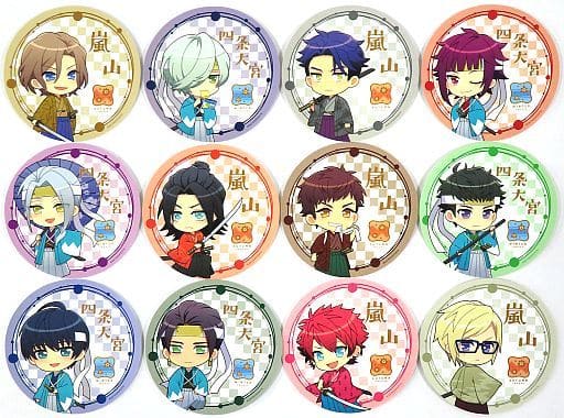 Sticker sticker 12 kinds set "A3! (Athree) x Randen x Toei Uzumasa ...