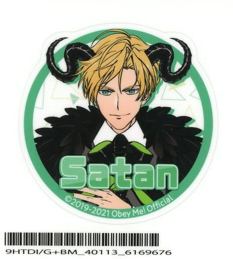 Satan sticker "Obey Me! Kawasel KUJI" D prize | Goods / Accessories ...