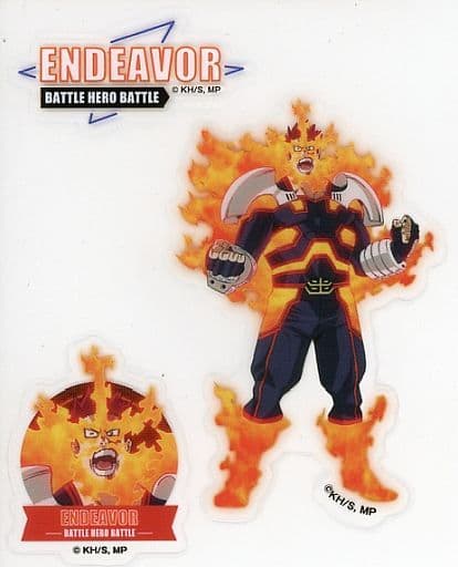 Sticker sticker Endeavour BATTLE HERO BATTLE Plastic Sticker "MY HERO ...