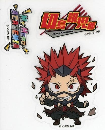 Sticker sticker Eijiro Kirishima PLSQ Deform Mepra Sticker "MY HERO ...
