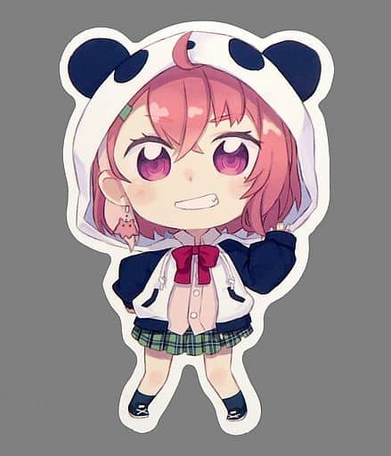 Sticker sticker Saki Sasaki sticker "Virtual YouTuber Ni Ji-Ji-Ji-Ji ...