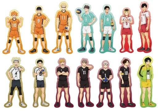 Sticker sticker 14 Types Set "Haikyu! TO THE TOP Die Cut Sheet ...