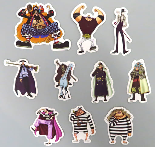 Blackbeard Pirates' Sticker Set (10 Sheets) "Meet the ONE PIECE Gem ...