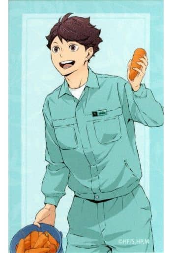 Sticker sticker Toru Oikawa "Haikyu! × Tobu-dobutsu-koen 2022 Tobu ...