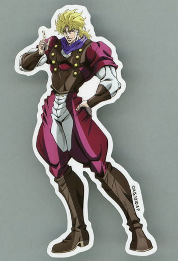 Dio Brand-Draw and Draw Cut Sticker "JOJO'S BIZARRE ADVENTURE Anime ...
