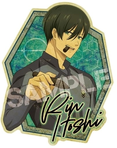 Itoshiro Rin Travel Sticker "Blue Rock" | Goods / Accessories | Suruga ...