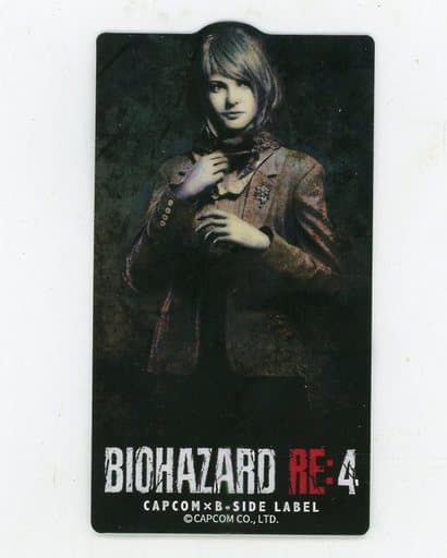 Ashley Graham CAPCOM×B-SIDE LABEL sticker "BIOHAZARD(RESIDENT EVIL) RE ...