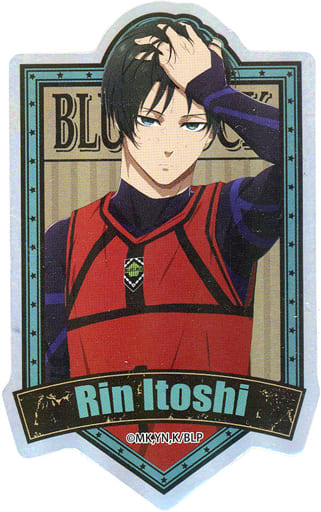 Sticker sticker Rin Itoshi (Aurora) "Blue Rock Trading Collect Sticker ...