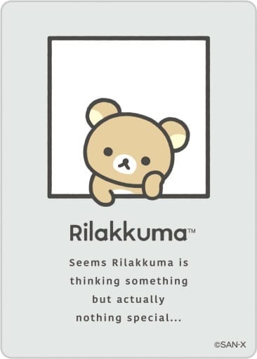 Sticker sticker Rilakkuma NEW BASIC RILAKKUMA vol. 2 Sticker "Rilakkuma ...