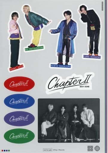 Sticker sticker Zone A5 size sticker sheet "CD Chapter II regular ...