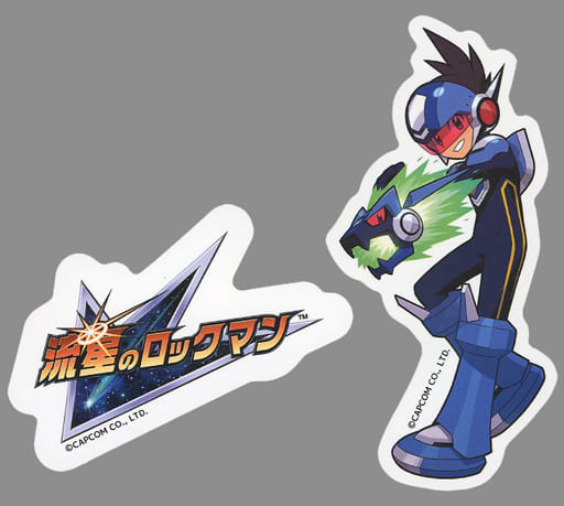 Shooting Star MEGA MAN (MEGA MAN STAR FORCE) Sticker 2-Pack Set "MEGA ...